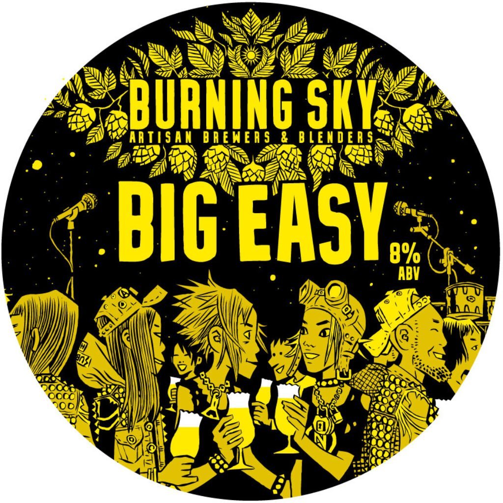 BIG EASY DOUBLE IPA - Burning Sky