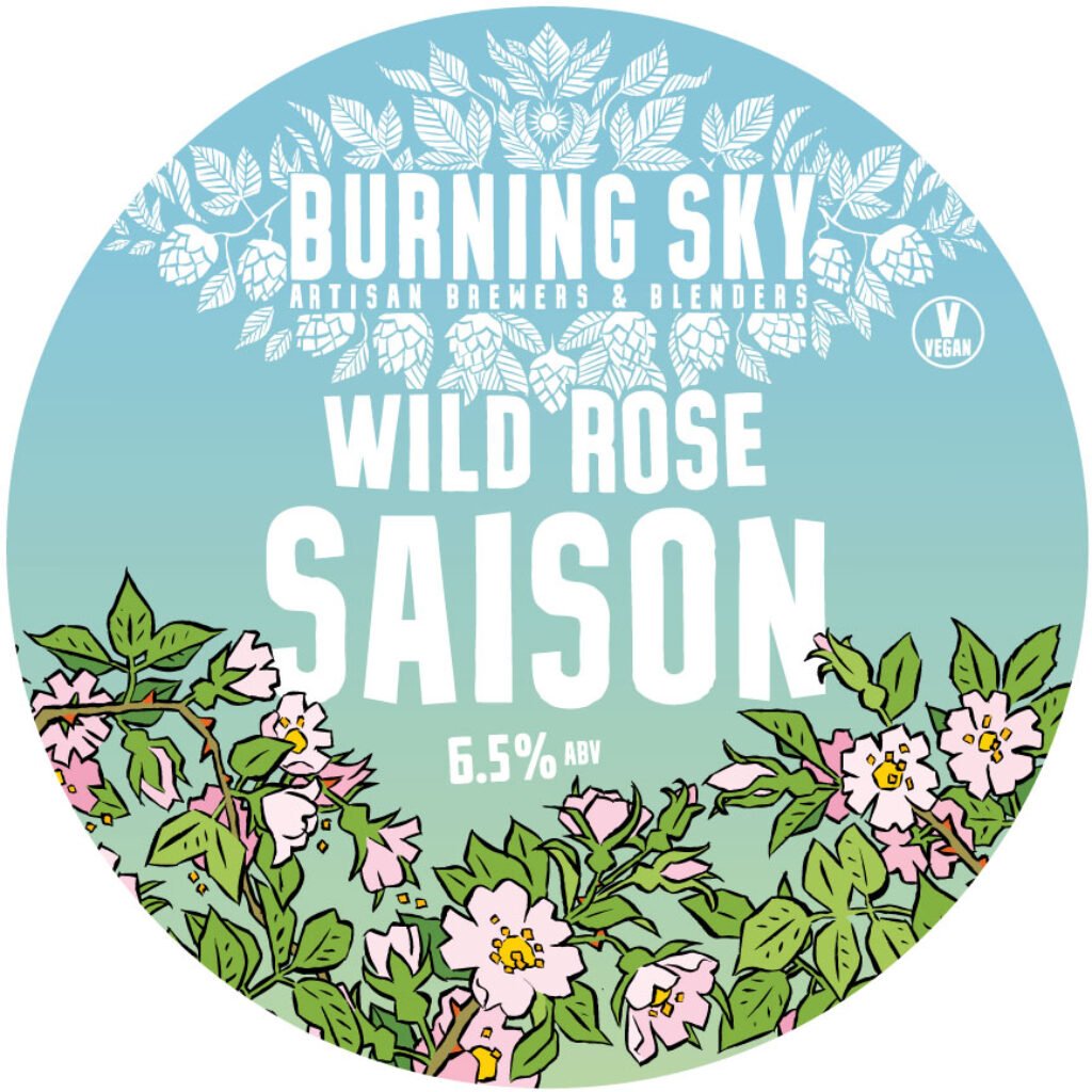 WILD ROSE SAISON - Burning Sky