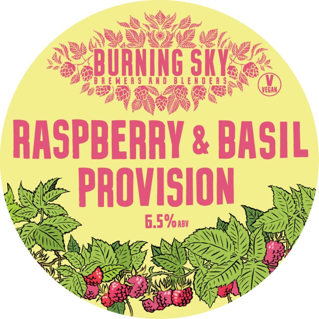 Raspberry & Basil Provision - Burning Sky